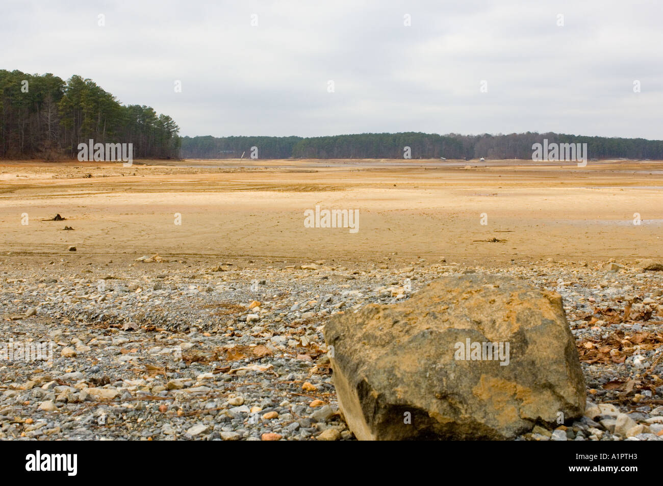 Dry lake bed Stock Photo - Alamy