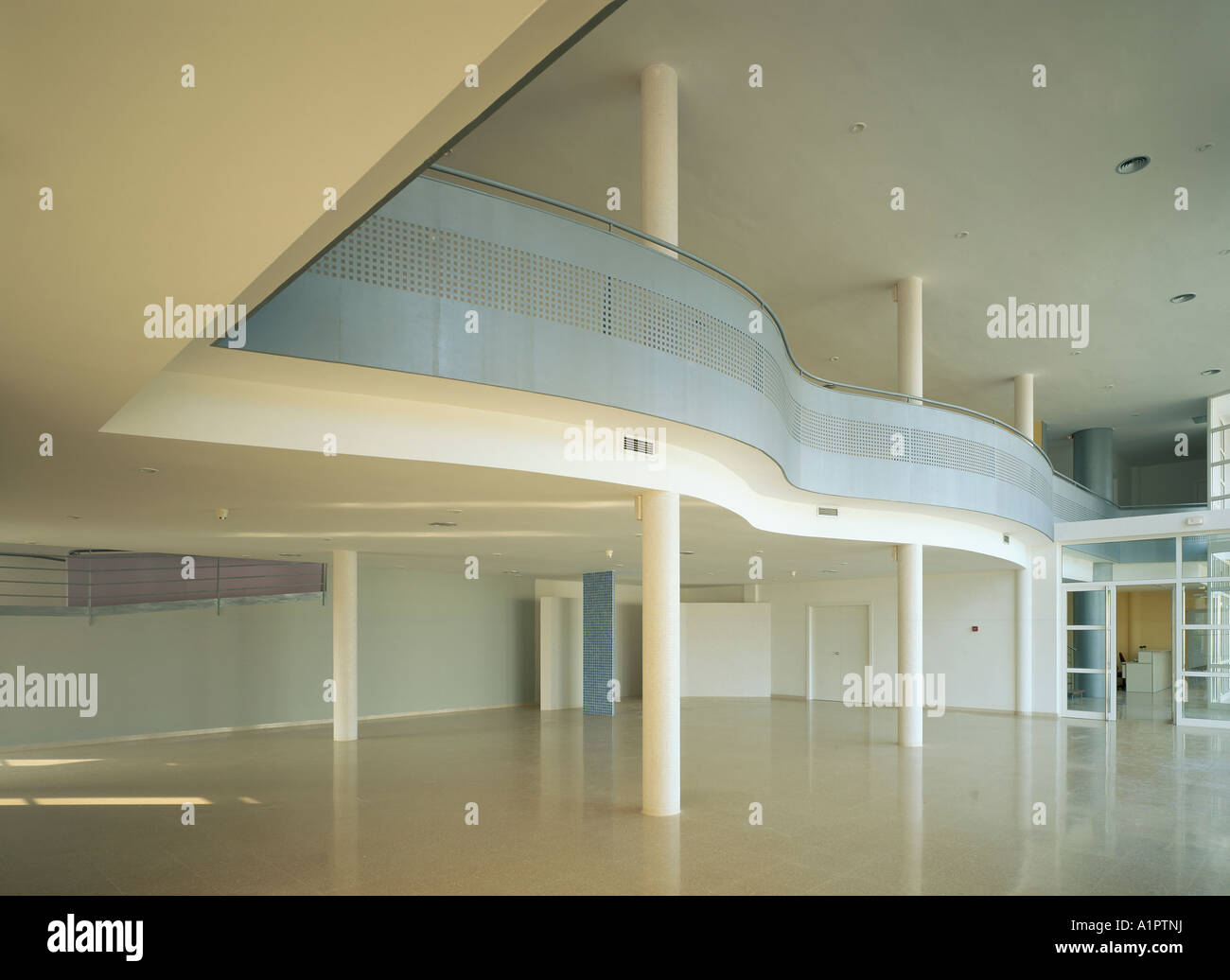 View of a spacious hall Stock Photo - Alamy