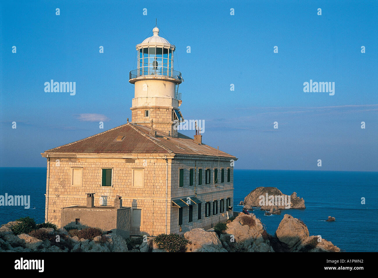 Palagruza lighthouse was built in 1875 under Austro Hungarian Monarchy ...