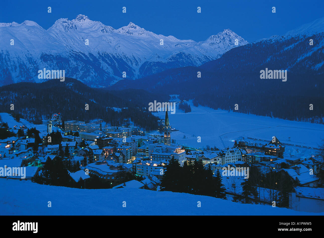 St. Moritz, Switzerland Stock Photo - Alamy