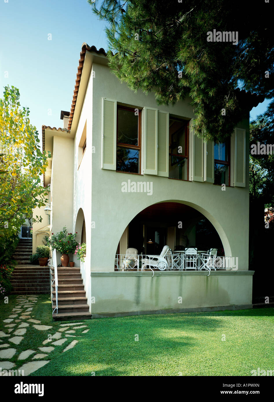 View of an architectural building Stock Photo - Alamy