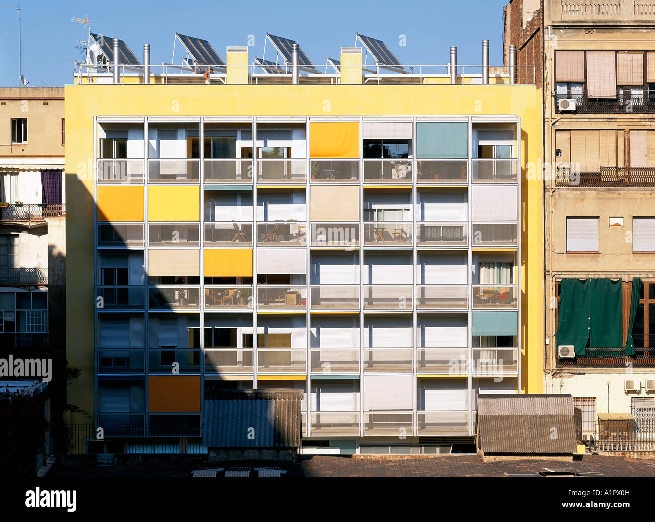 View of an office building on a sunny day Stock Photo - Alamy