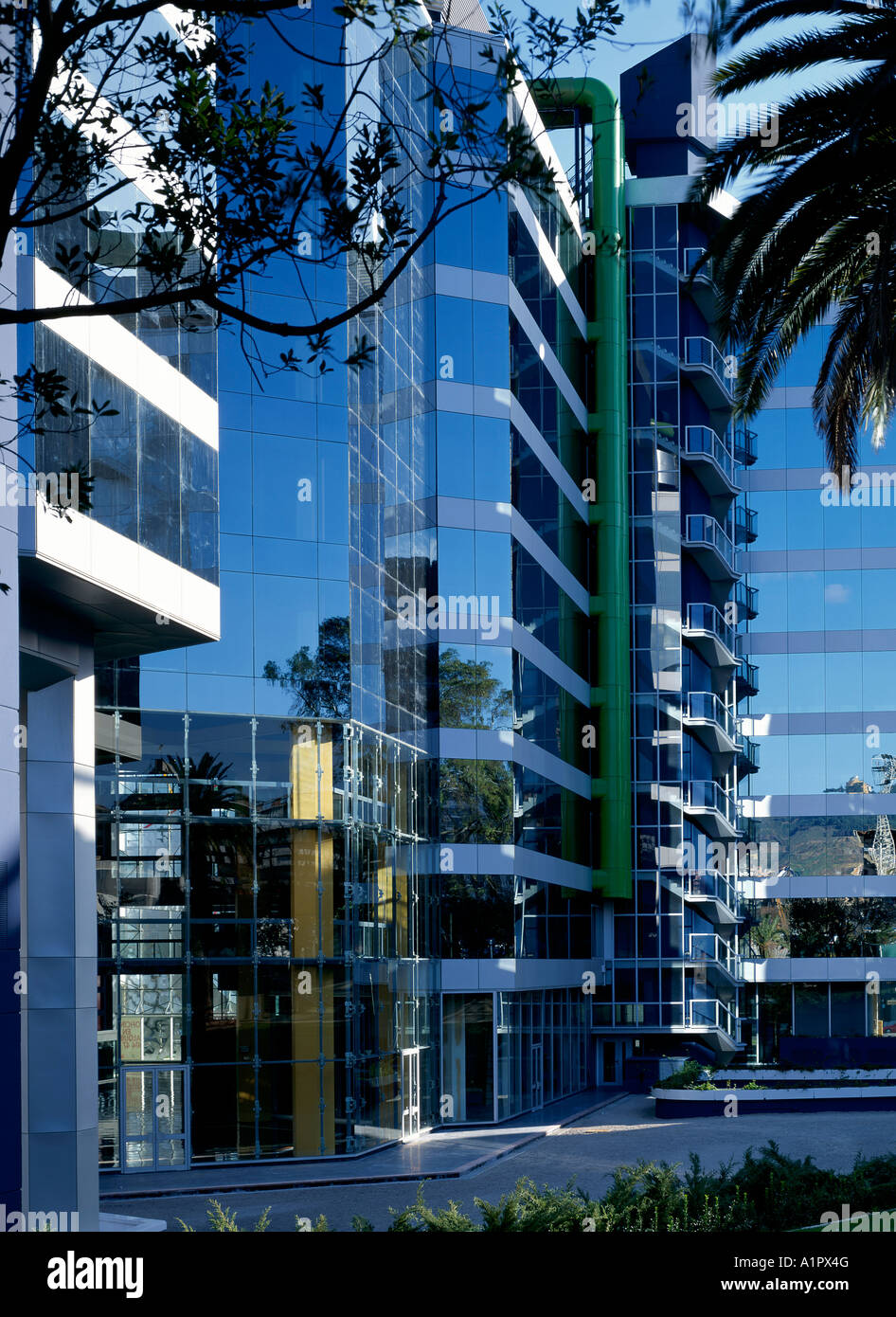 View of an elegant office building Stock Photo - Alamy