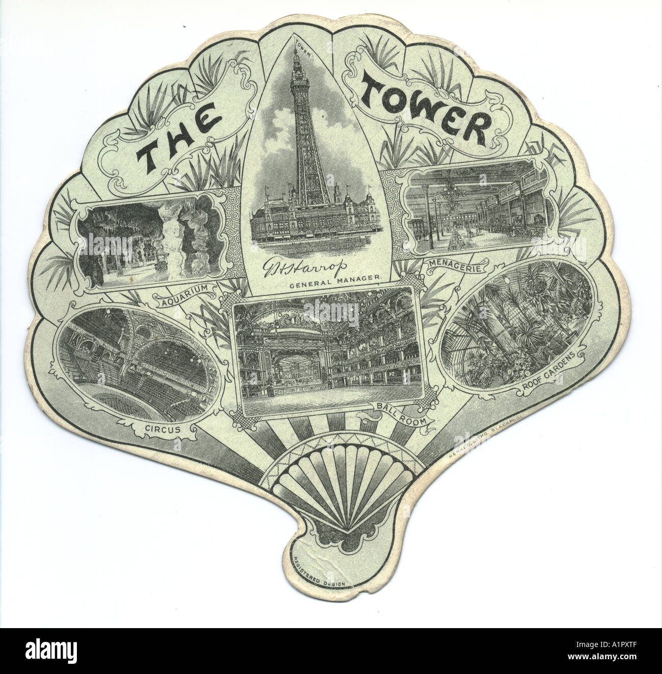 Blackpool Tower Pavilion concert programme 1912 Stock Photo - Alamy