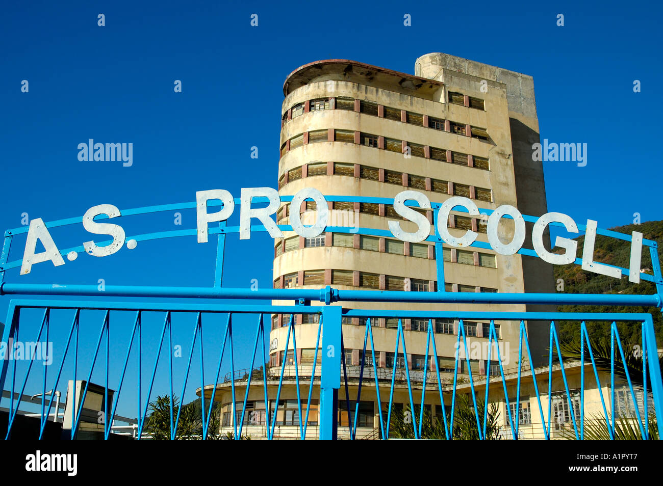 Colonia Fara summer holiday camp Stock Photo - Alamy