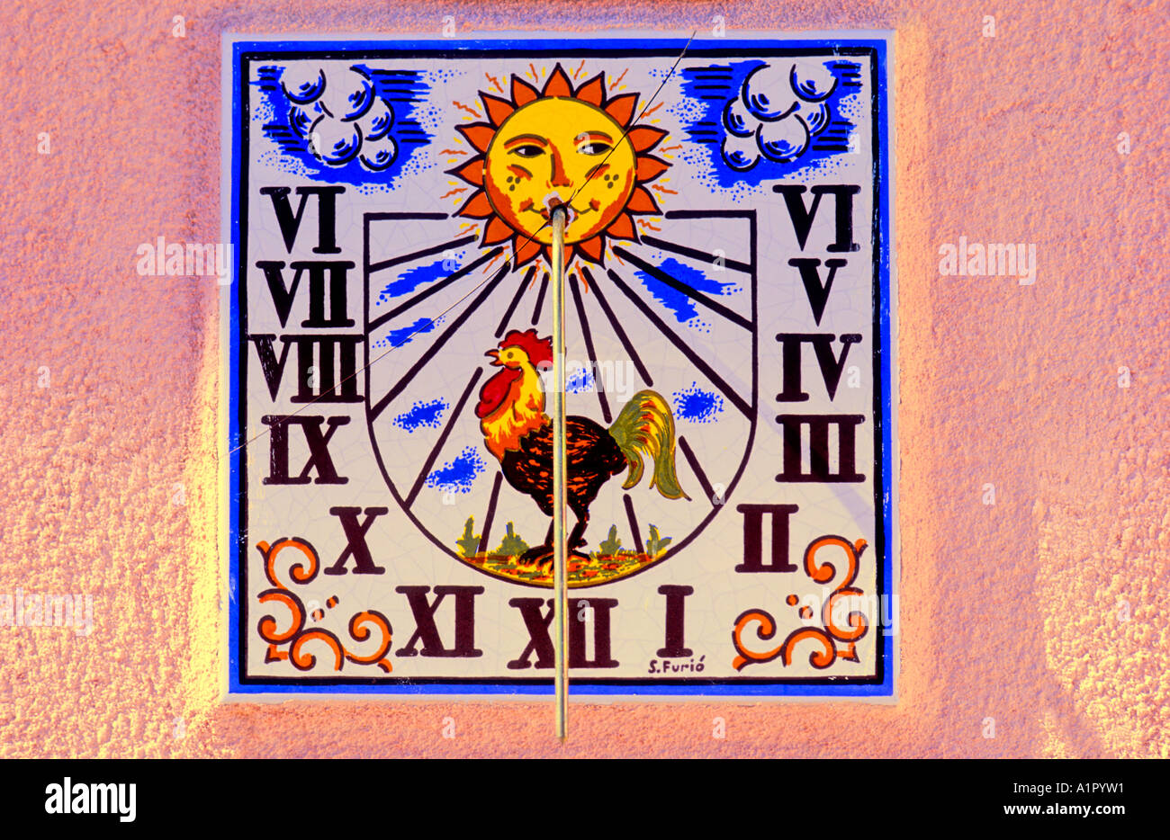 Artistic sundial hi-res stock photography and images - Alamy