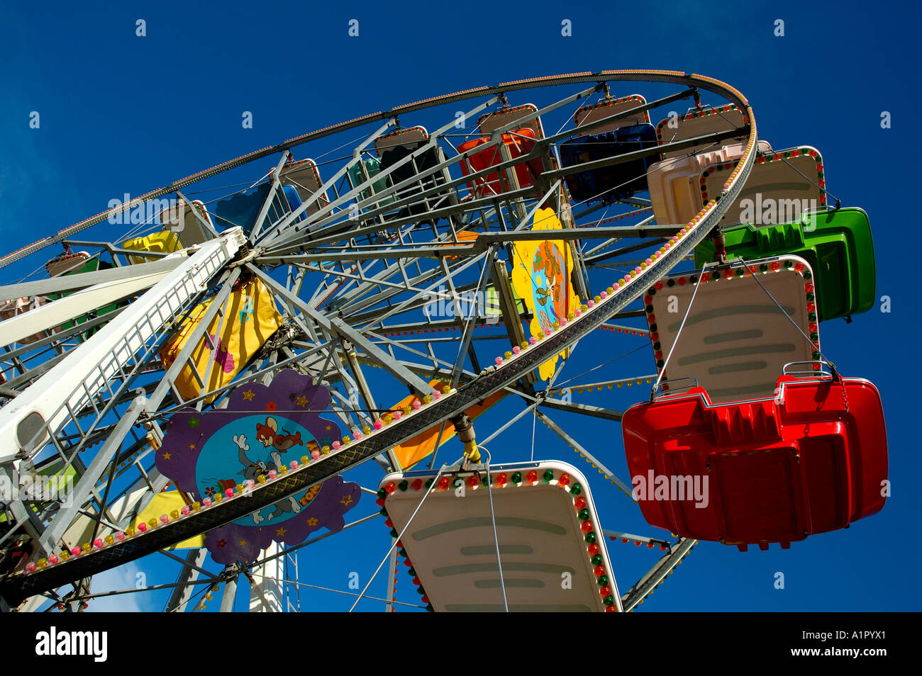 Panoramic wheel for kids Stock Photo - Alamy
