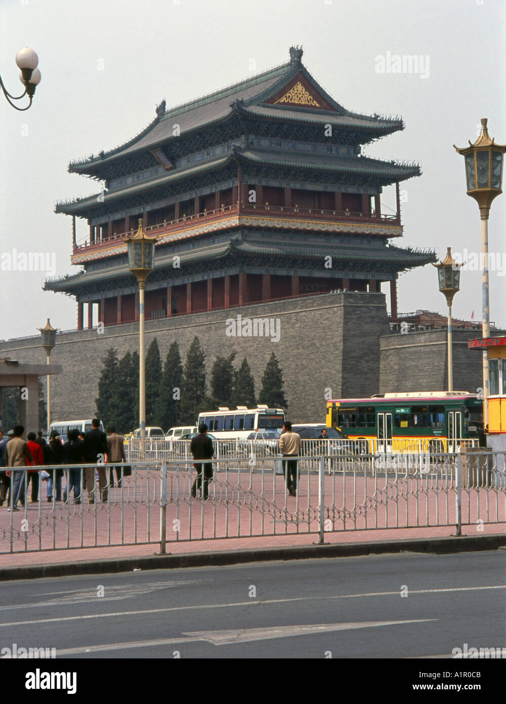 Qianmen gateway Zhengyangmen Tiananmen Square Beijing Peking China ...