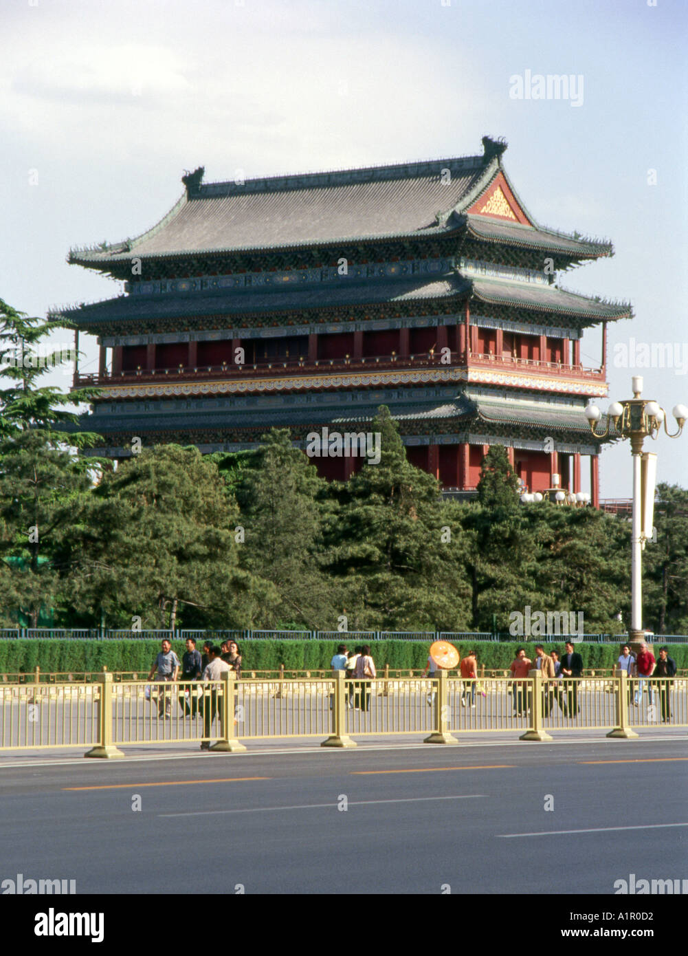Qianmen gateway Zhengyangmen Tiananmen Square Beijing Peking China ...