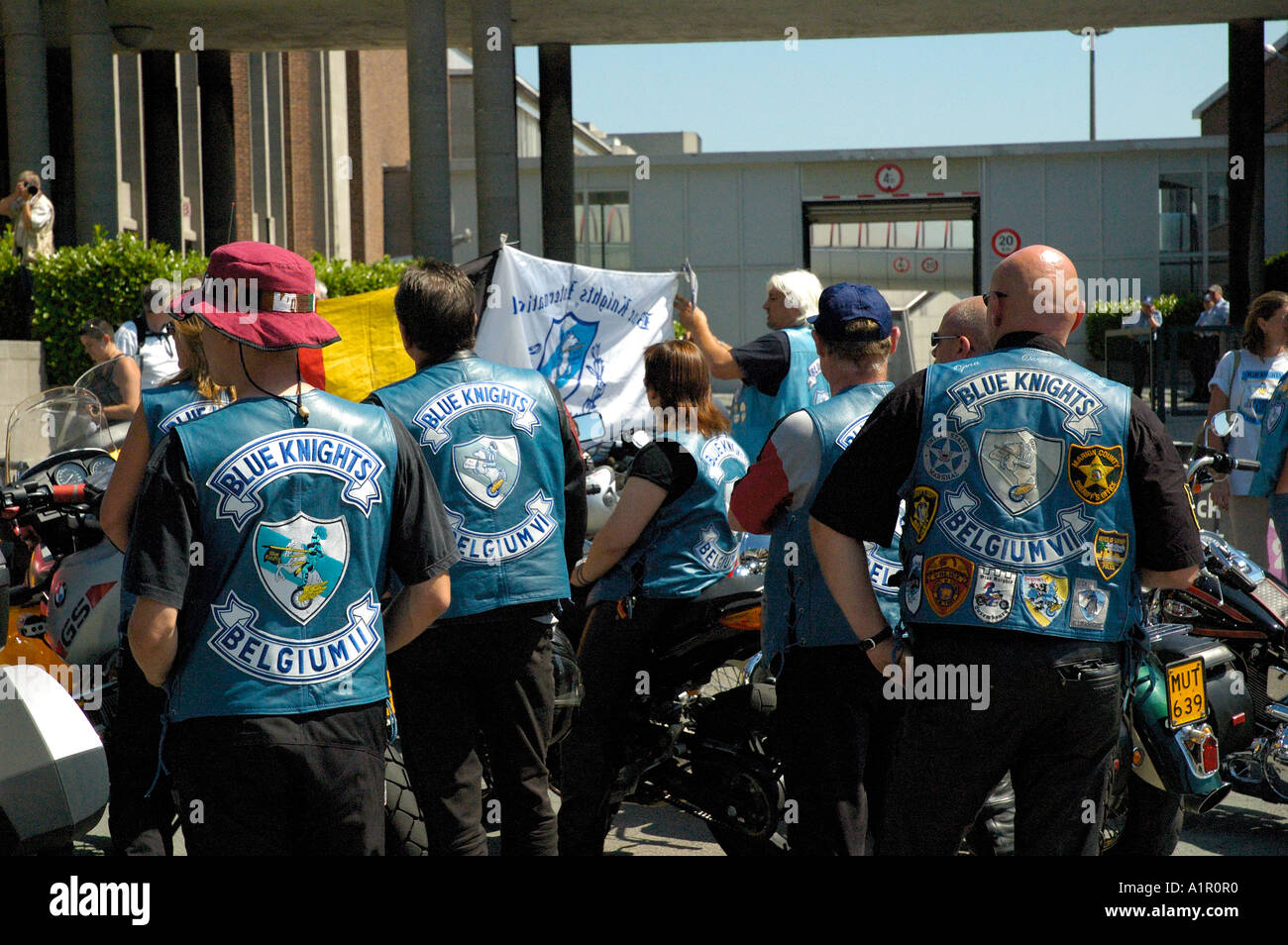 Blue Knights Law Enforcement Motorcycling Club Stock Photo - Alamy