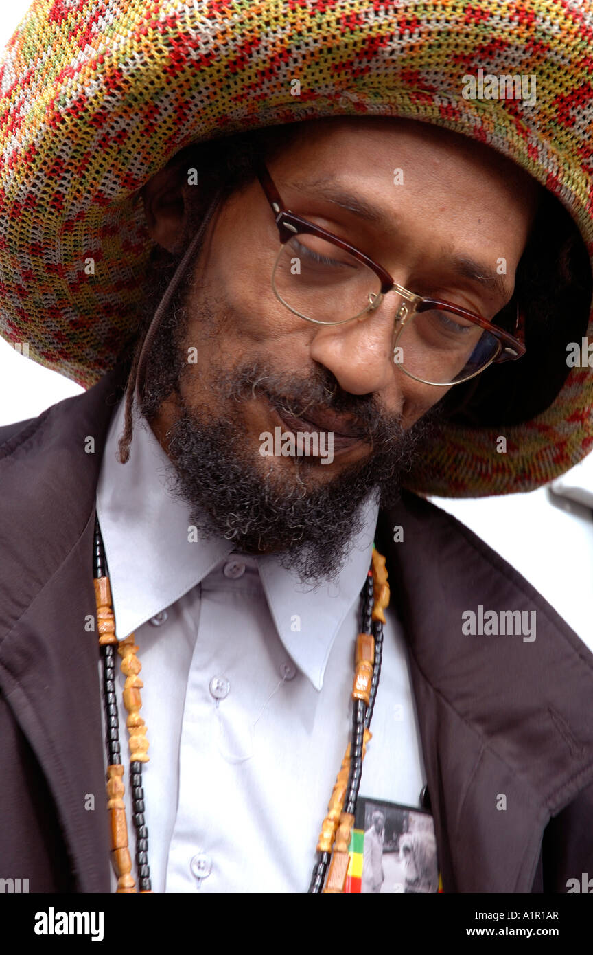 Rastafarian man in London Stock Photo - Alamy