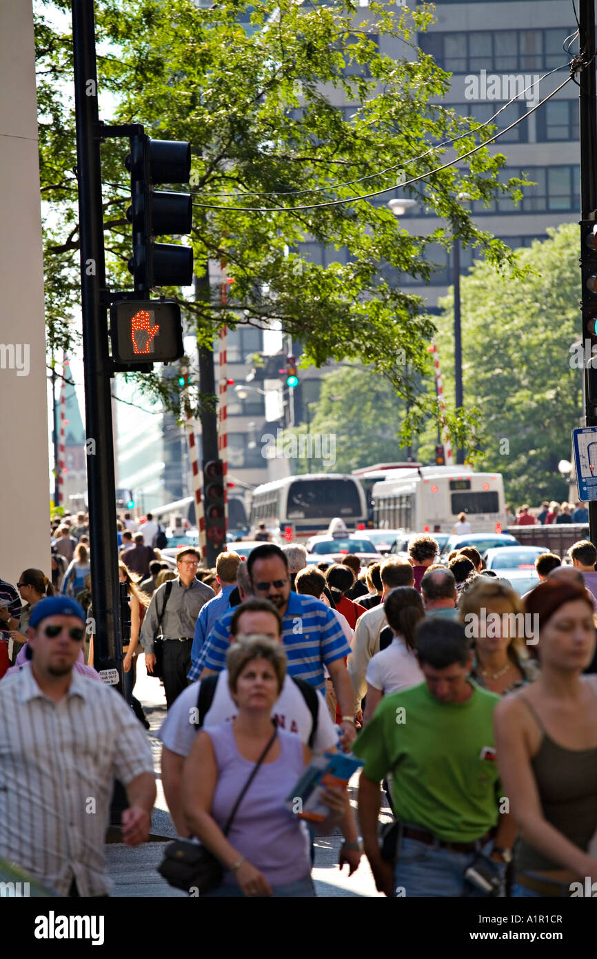 Chicago train station busy hi-res stock photography and images - Alamy