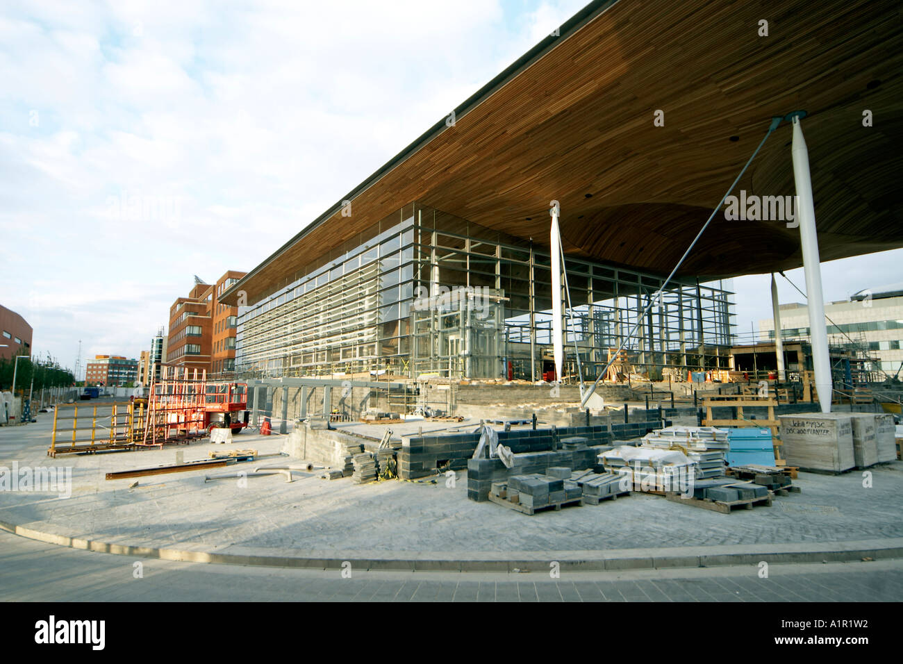 Welsh assembly ceiling hi-res stock photography and images - Alamy