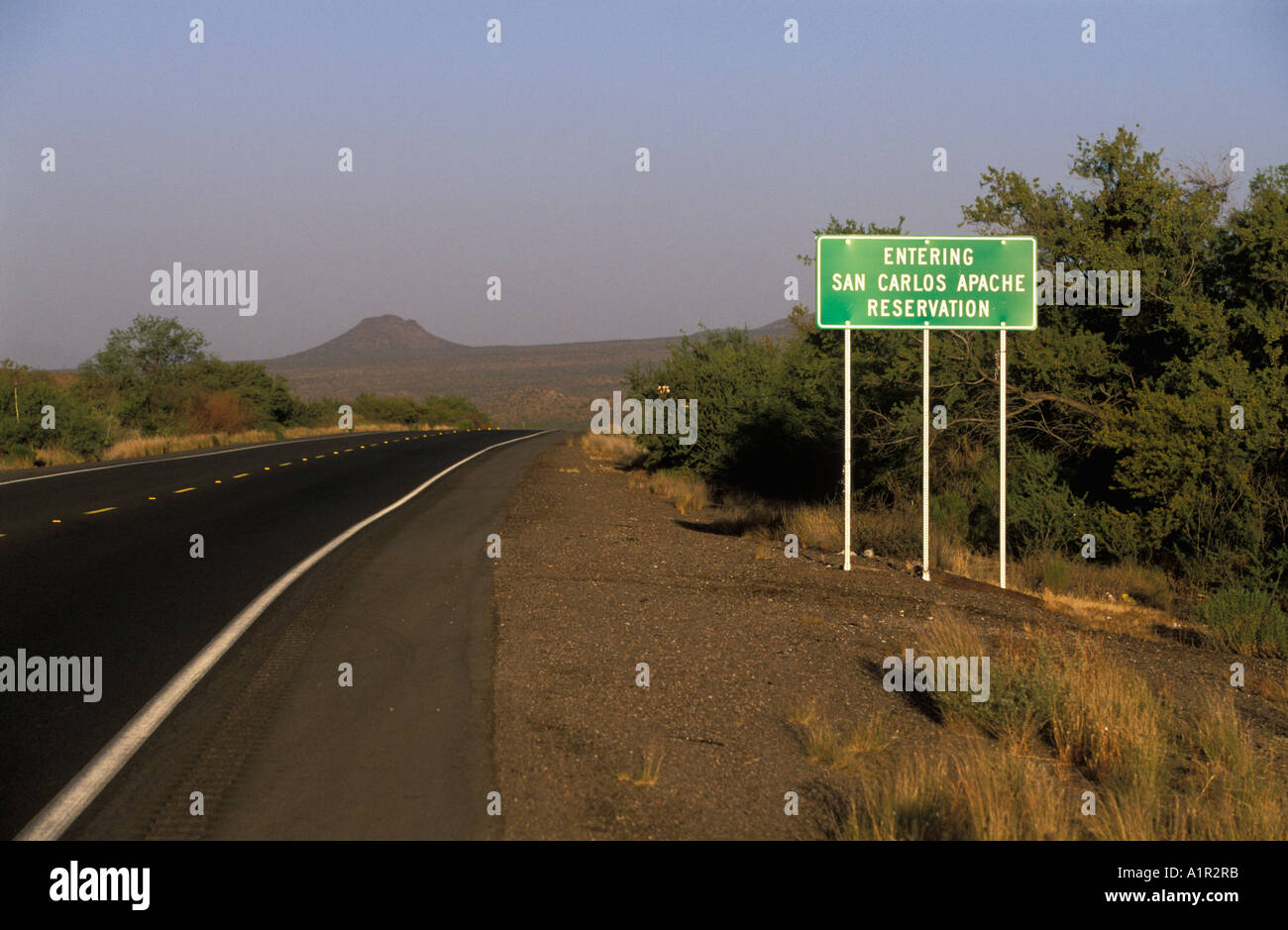 Apache reservation sign hi-res stock photography and images - Alamy