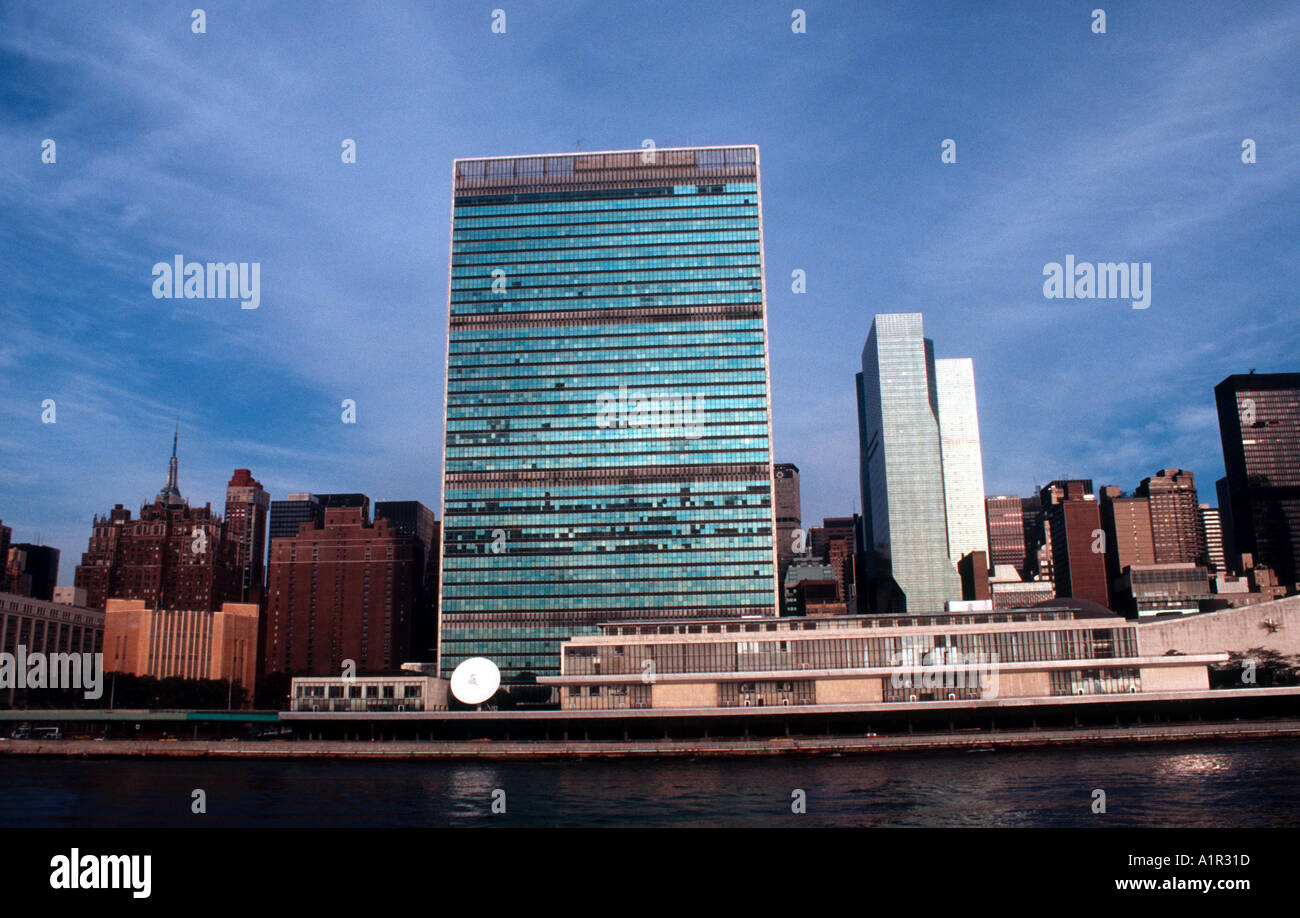 The United Nations Building Stock Photo - Alamy