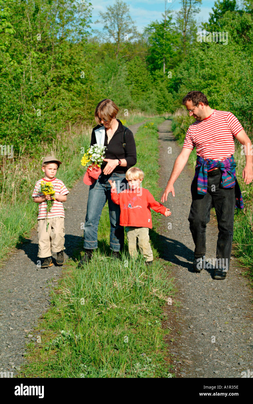Kids having walk hi-res stock photography and images - Alamy