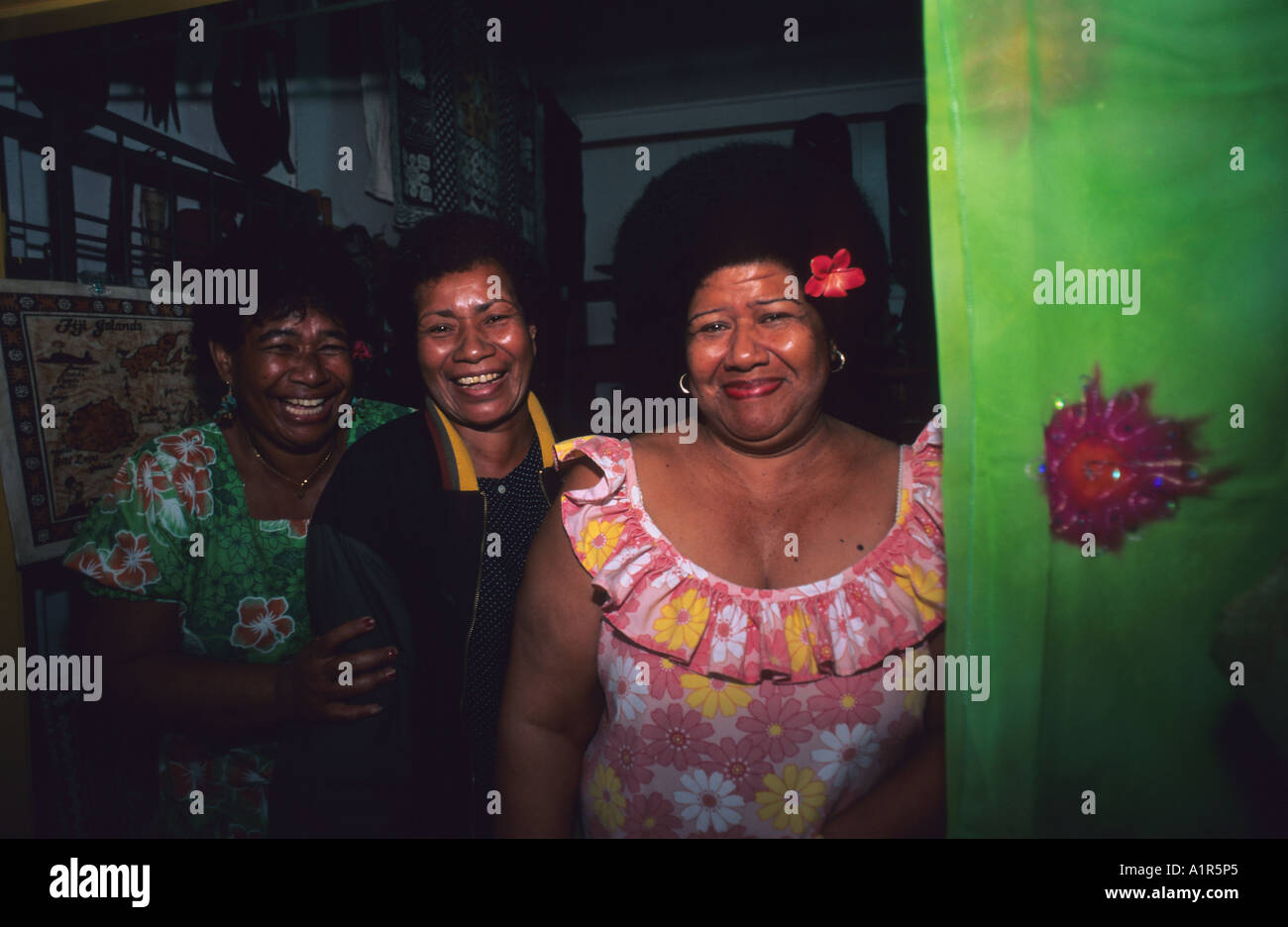 Fijian women hi-res stock photography and images - Alamy