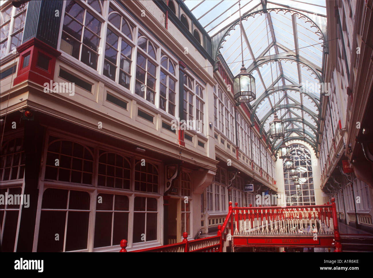 Ornate Architecture Victorian Shopping Arcade Castle Arcade Cardiff ...