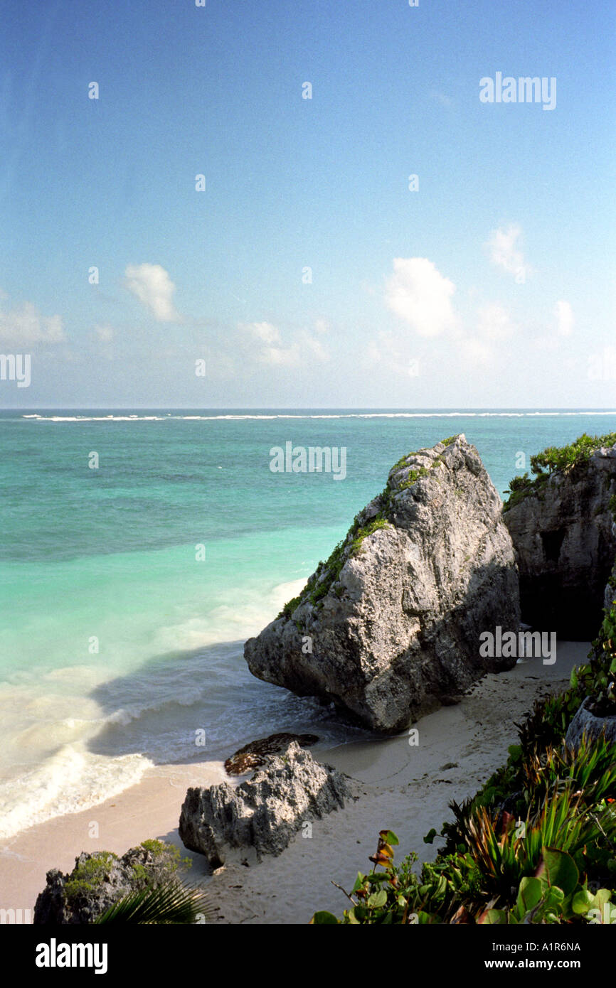 Beach in Cancun, Mexico Stock Photo - Alamy