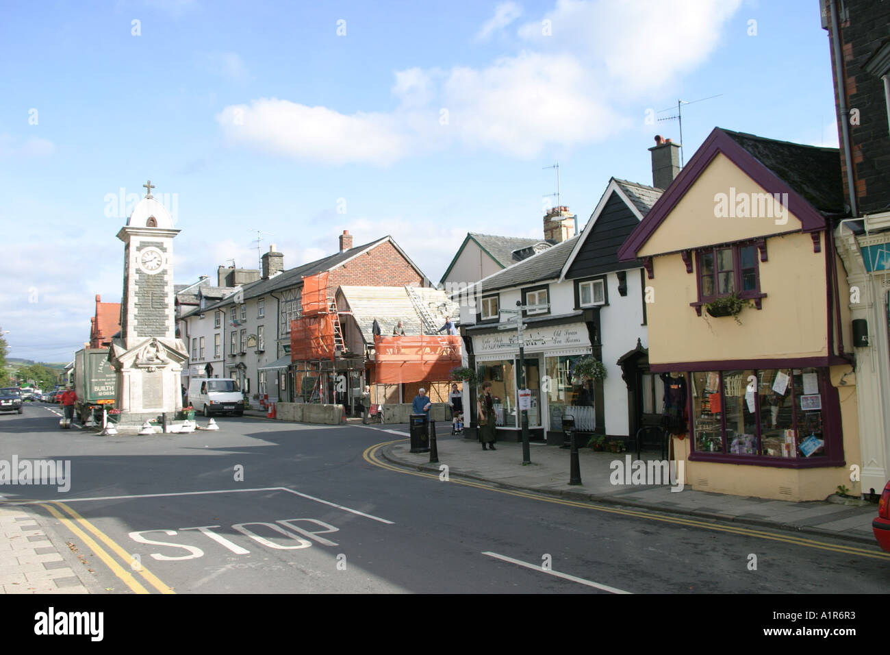 Rhayader clock tower hi-res stock photography and images - Alamy