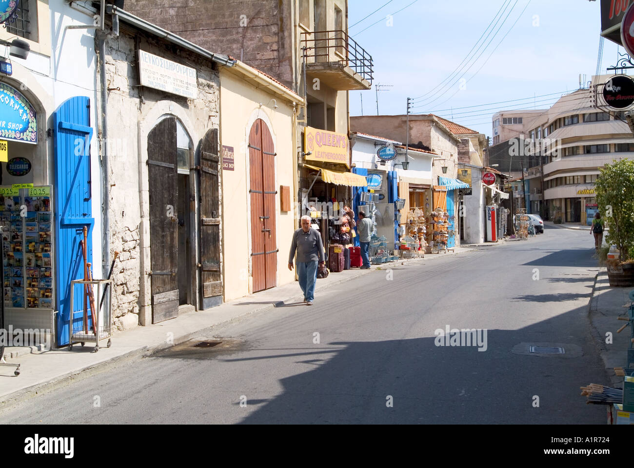 Old town of Limassol Cyprus Stock Photo - Alamy