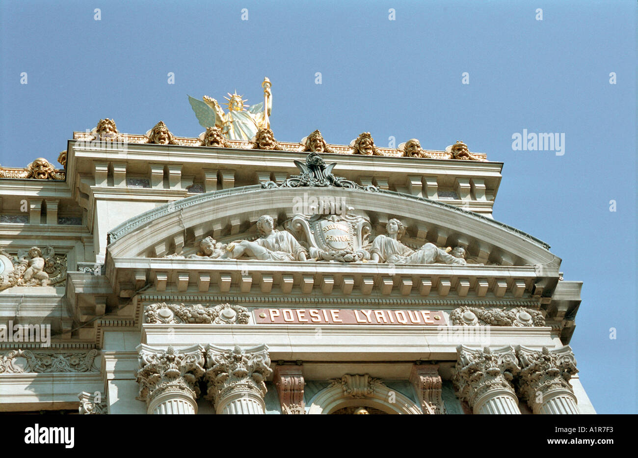 Facade of Paris Opera House Stock Photo - Alamy