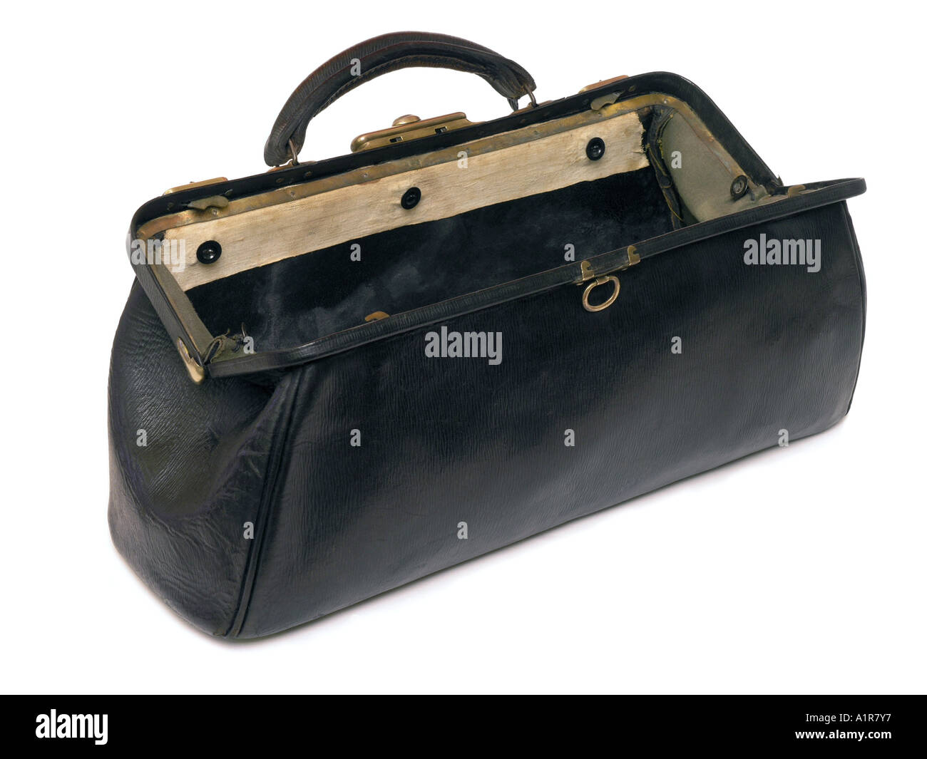 Black doctors bag hi-res stock photography and images - Alamy