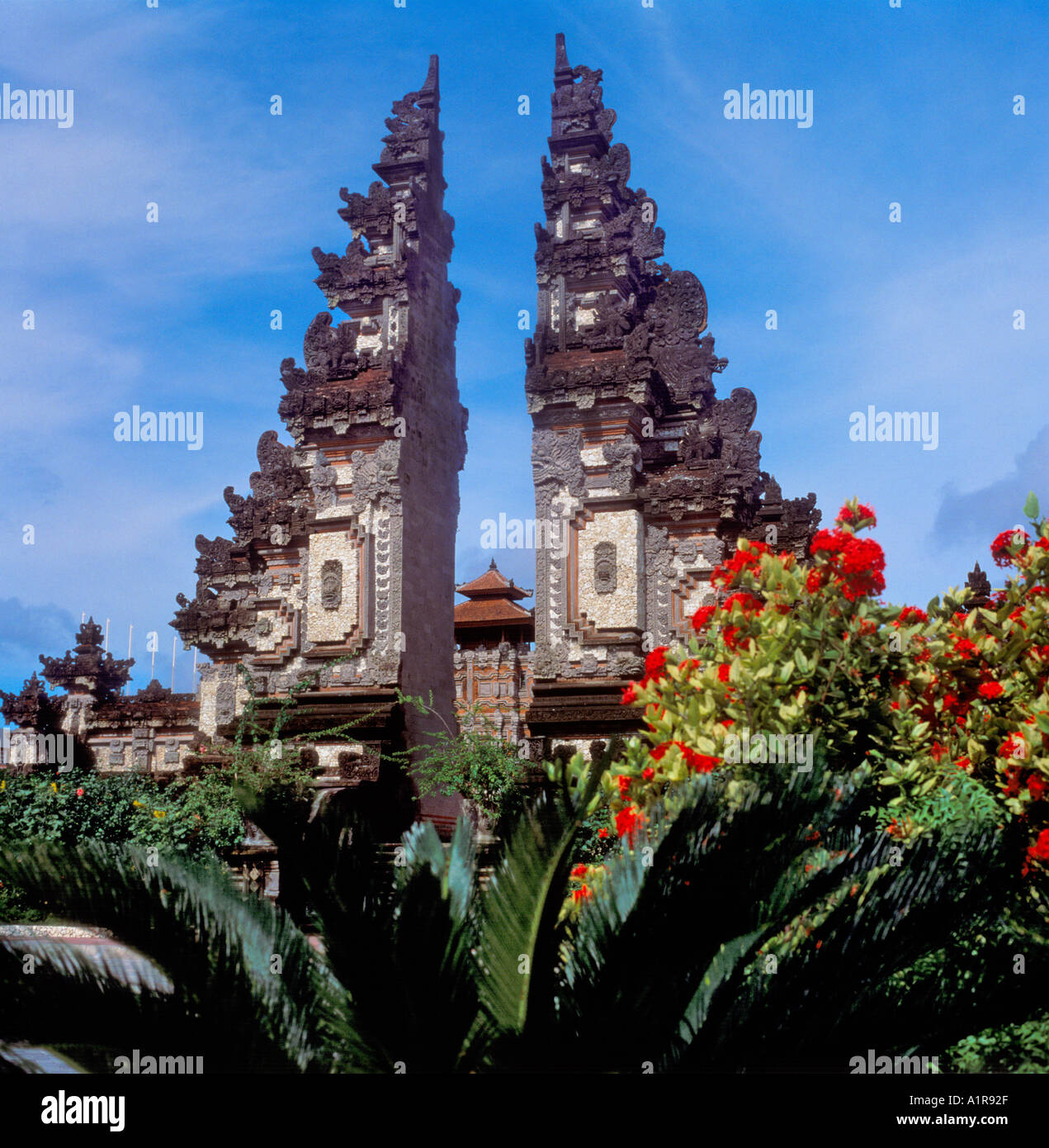 Bali Hindu temple Indonesia Stock Photo - Alamy
