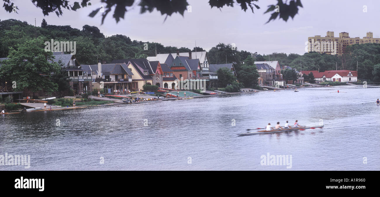 Boat house row schuylkill river hi-res stock photography and images - Alamy