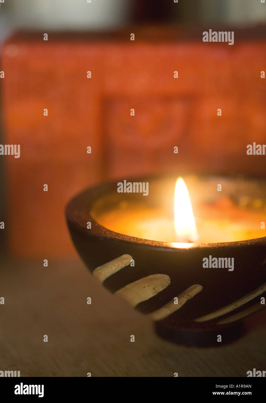 1 candle holder hi-res stock photography and images - Alamy