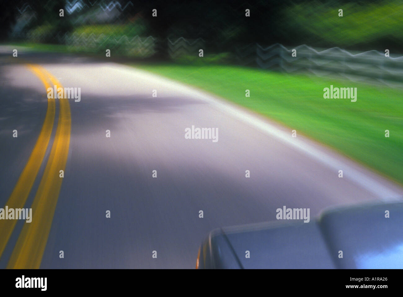 Road from car hi-res stock photography and images - Alamy