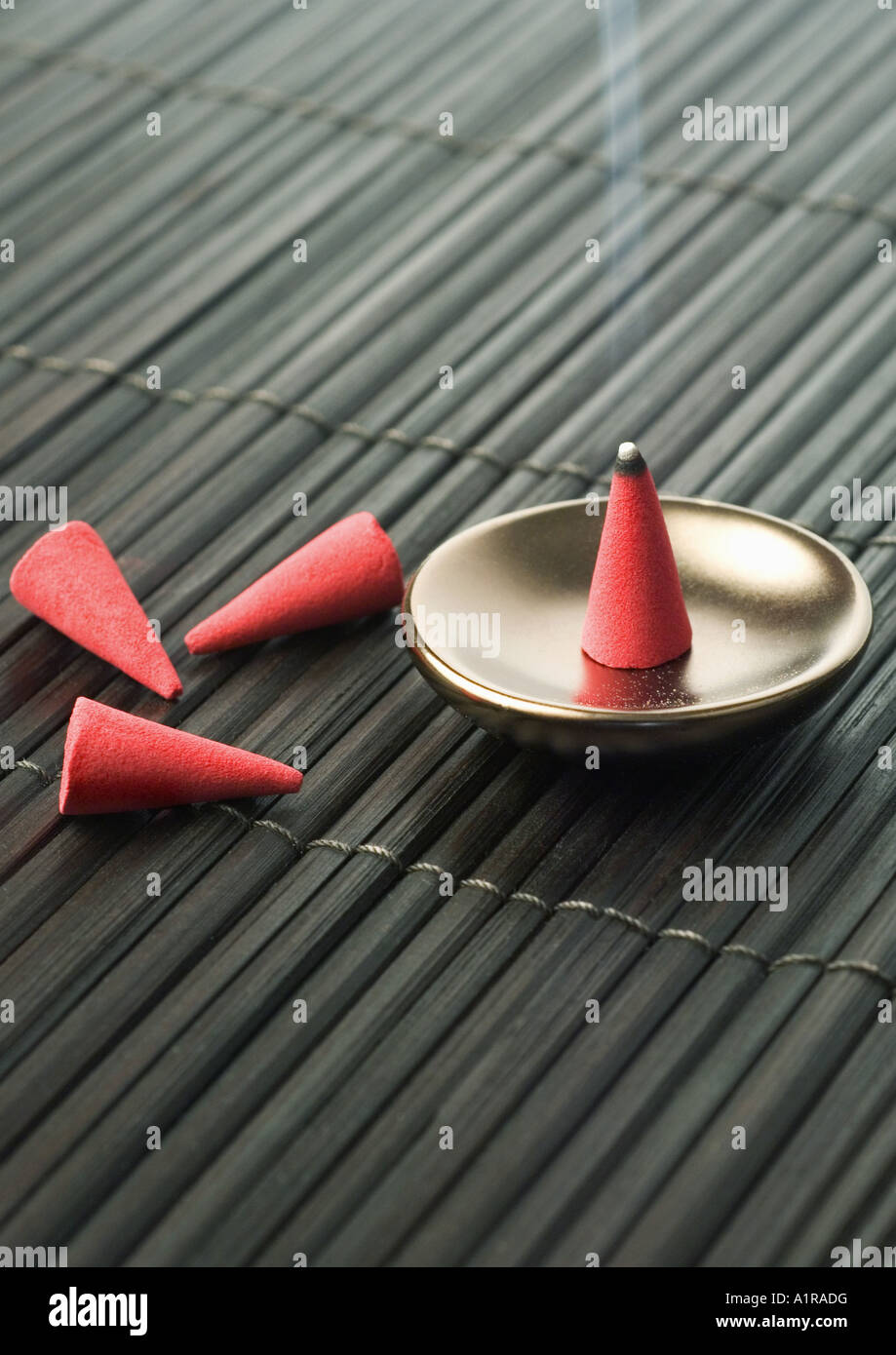Cone of incense Stock Photo - Alamy