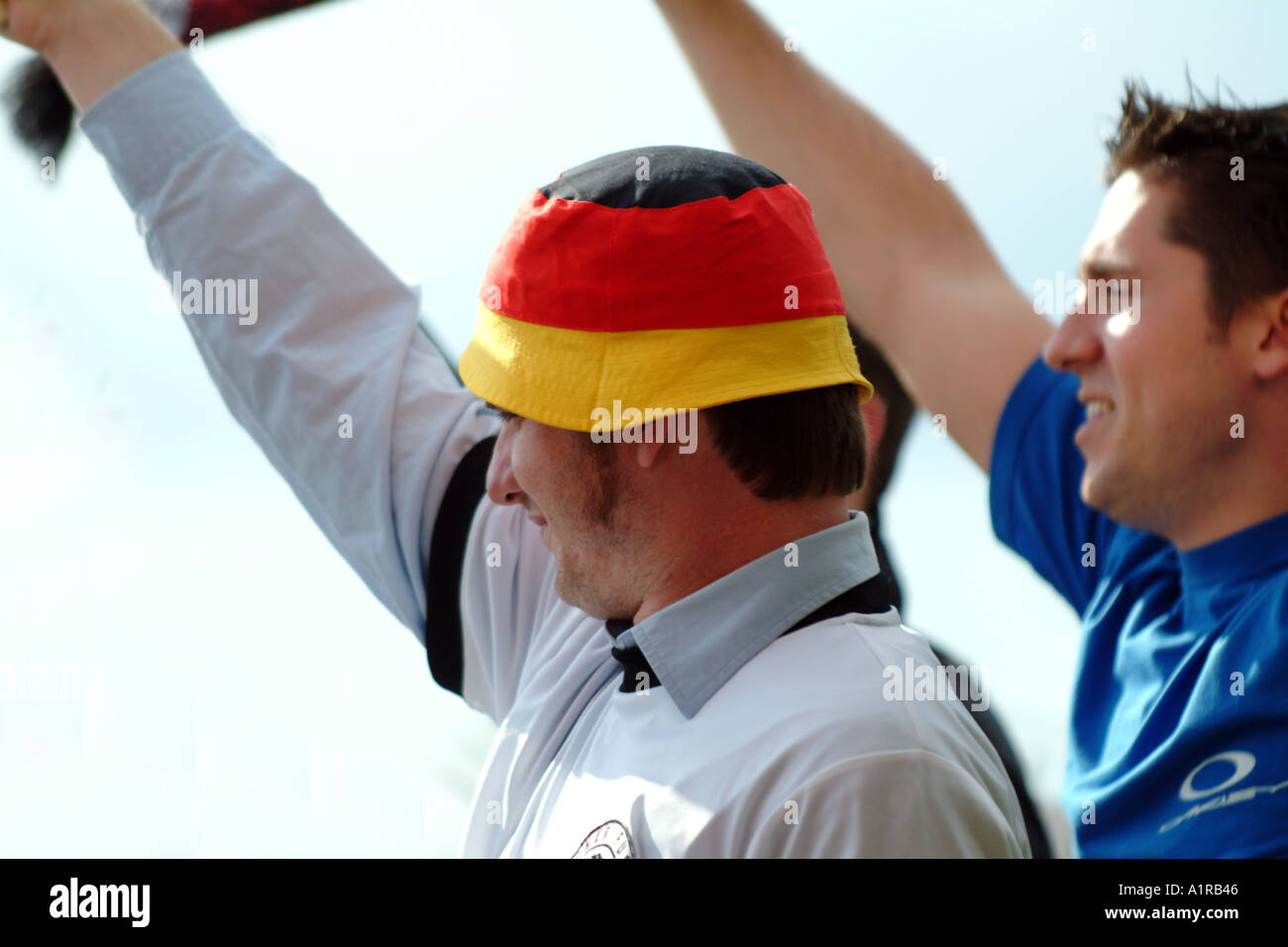 german football fans deutsch Stock Photo - Alamy