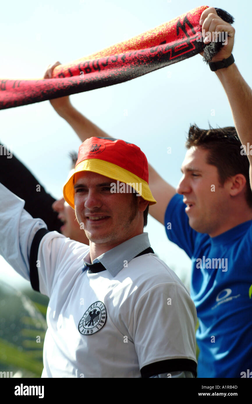 german football fans deutsch Stock Photo - Alamy