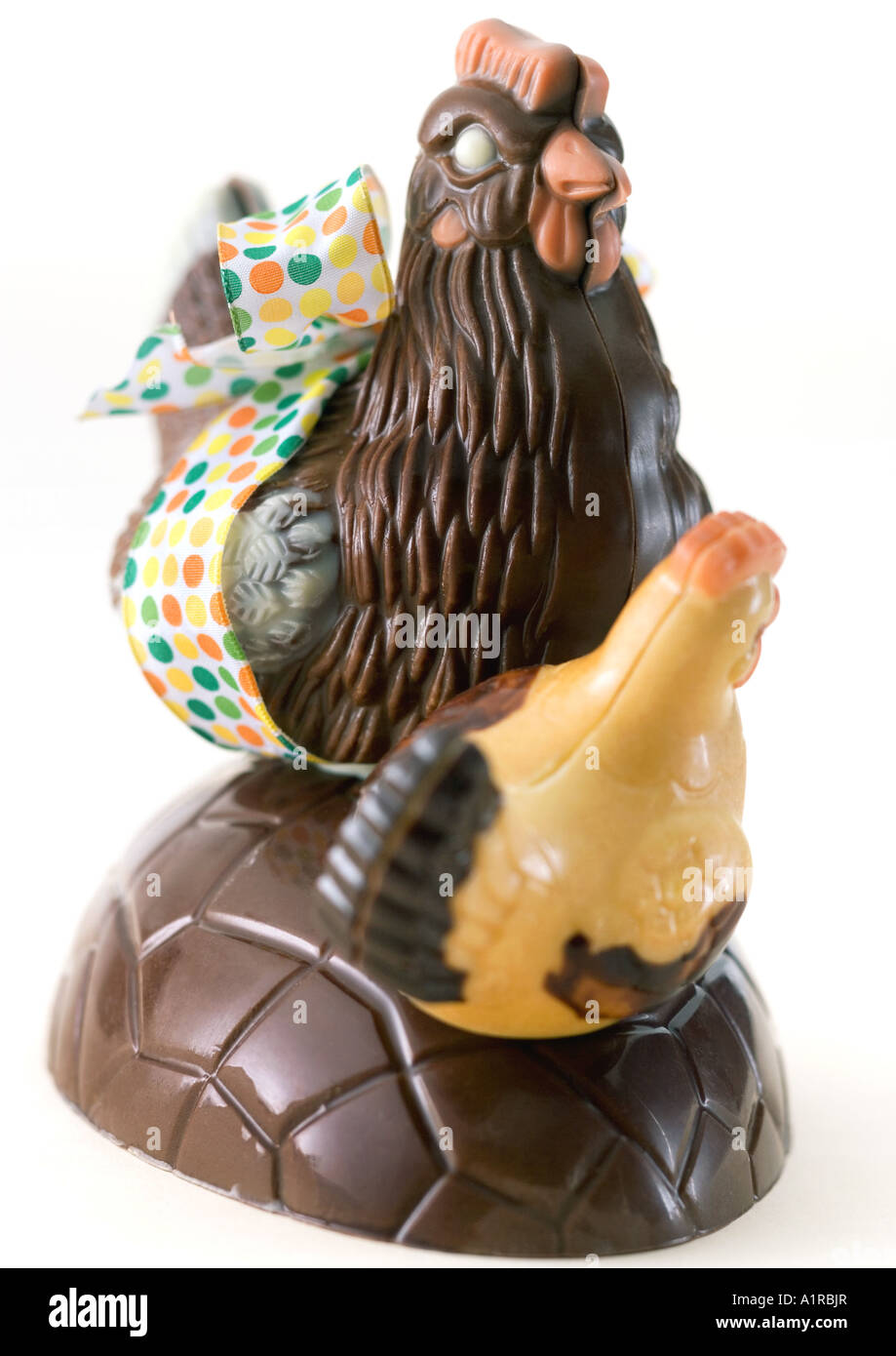 Chocolate easter egg chickens eggs hi-res stock photography and images ...