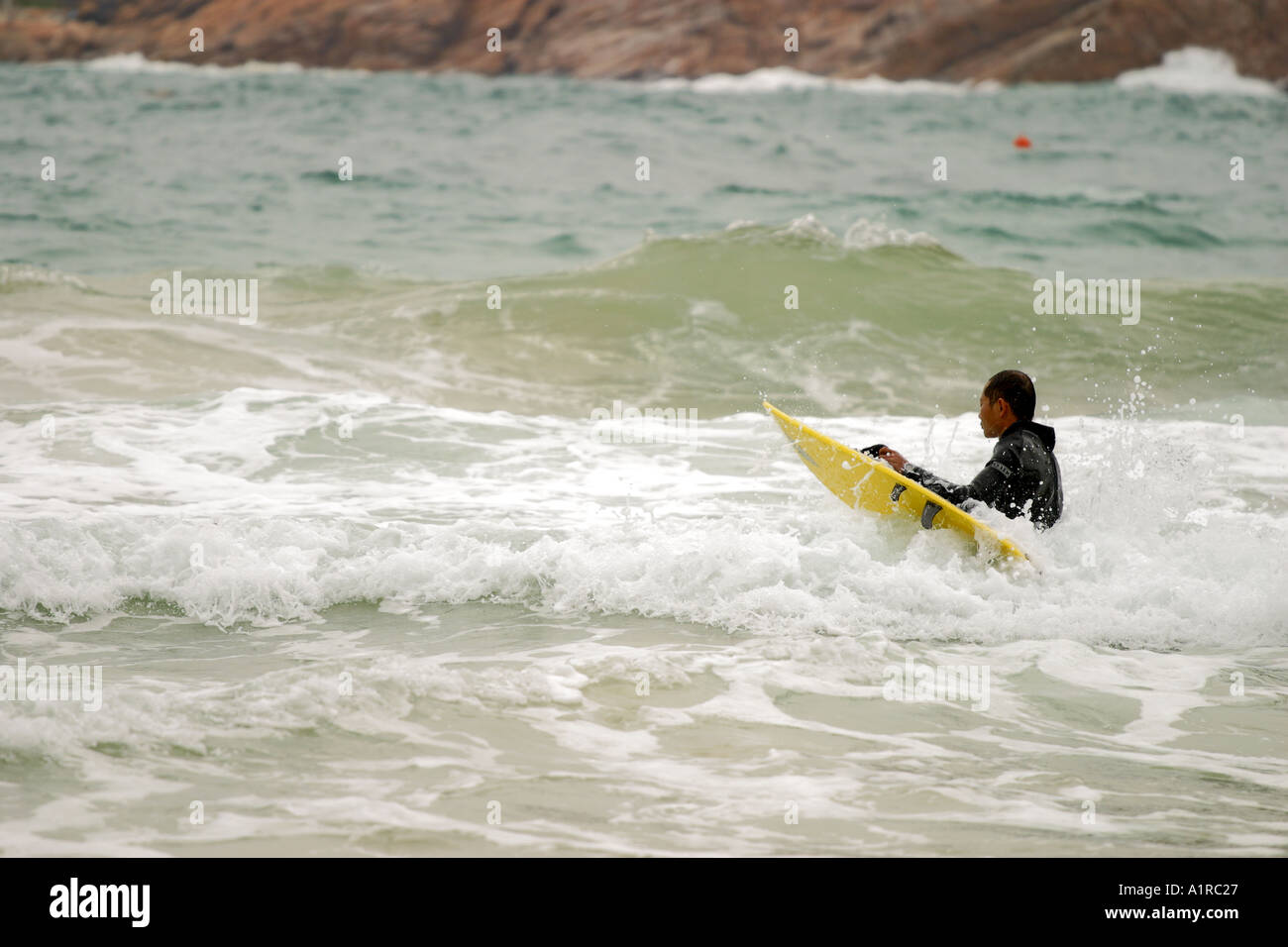 A Surfing people Brave surf huge wave beach sea danger man enourage ...