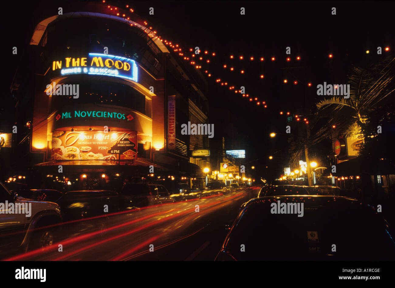 Nightlife is bustling in Malate, Philippines Stock Photo - Alamy