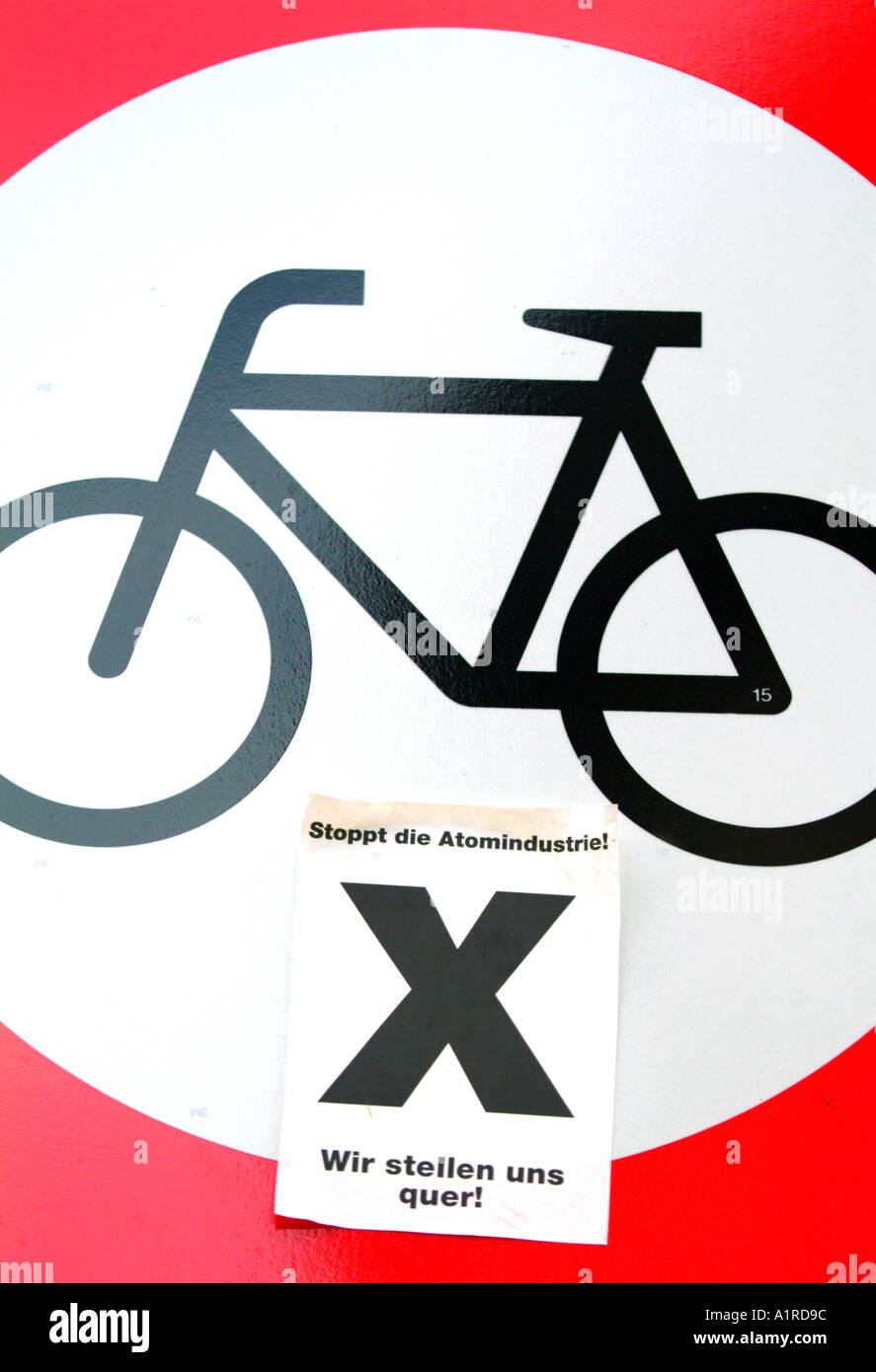 Anti nuclear sticker germany hi-res stock photography and images - Alamy