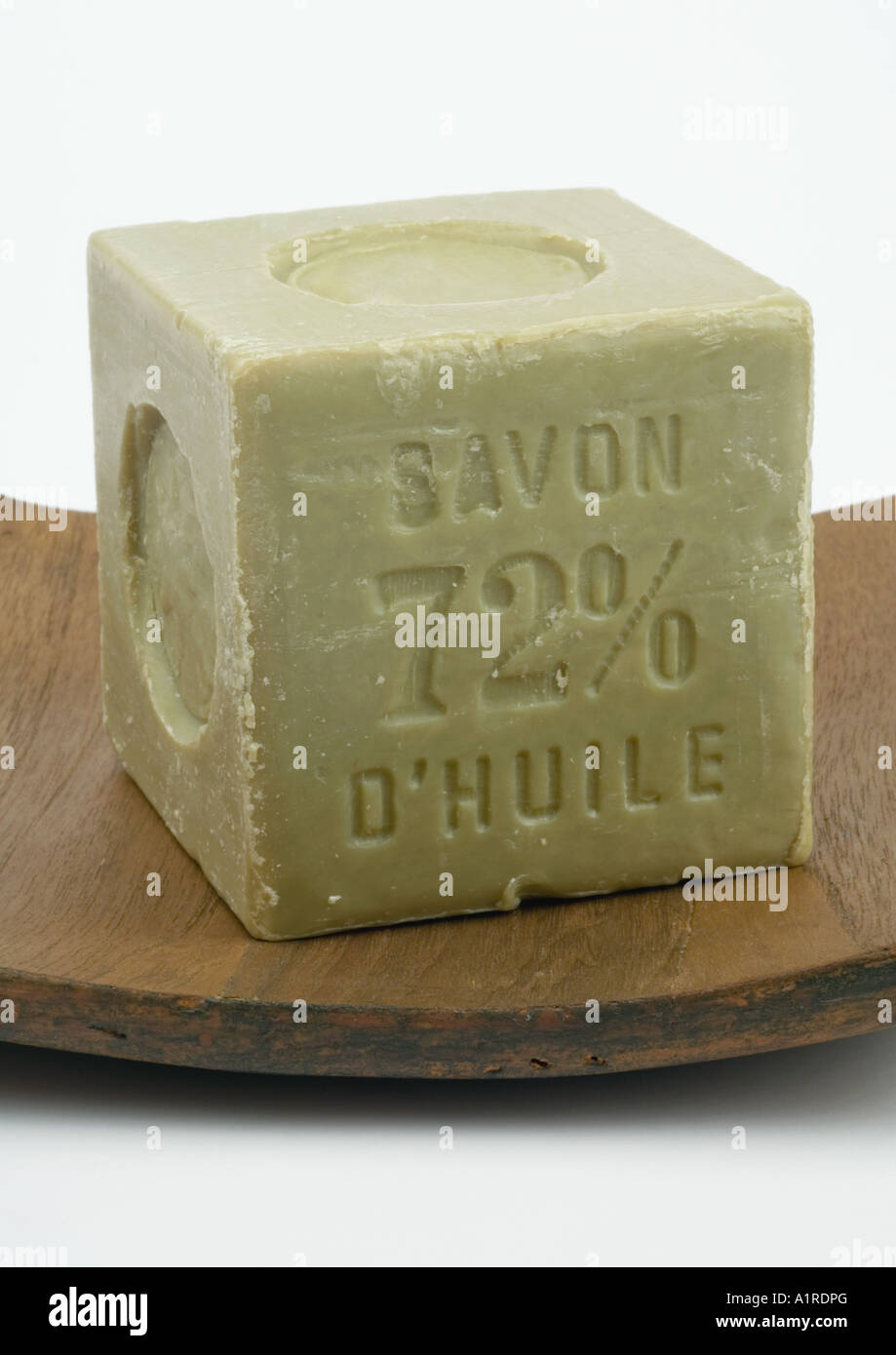 Block of french soap Stock Photo - Alamy