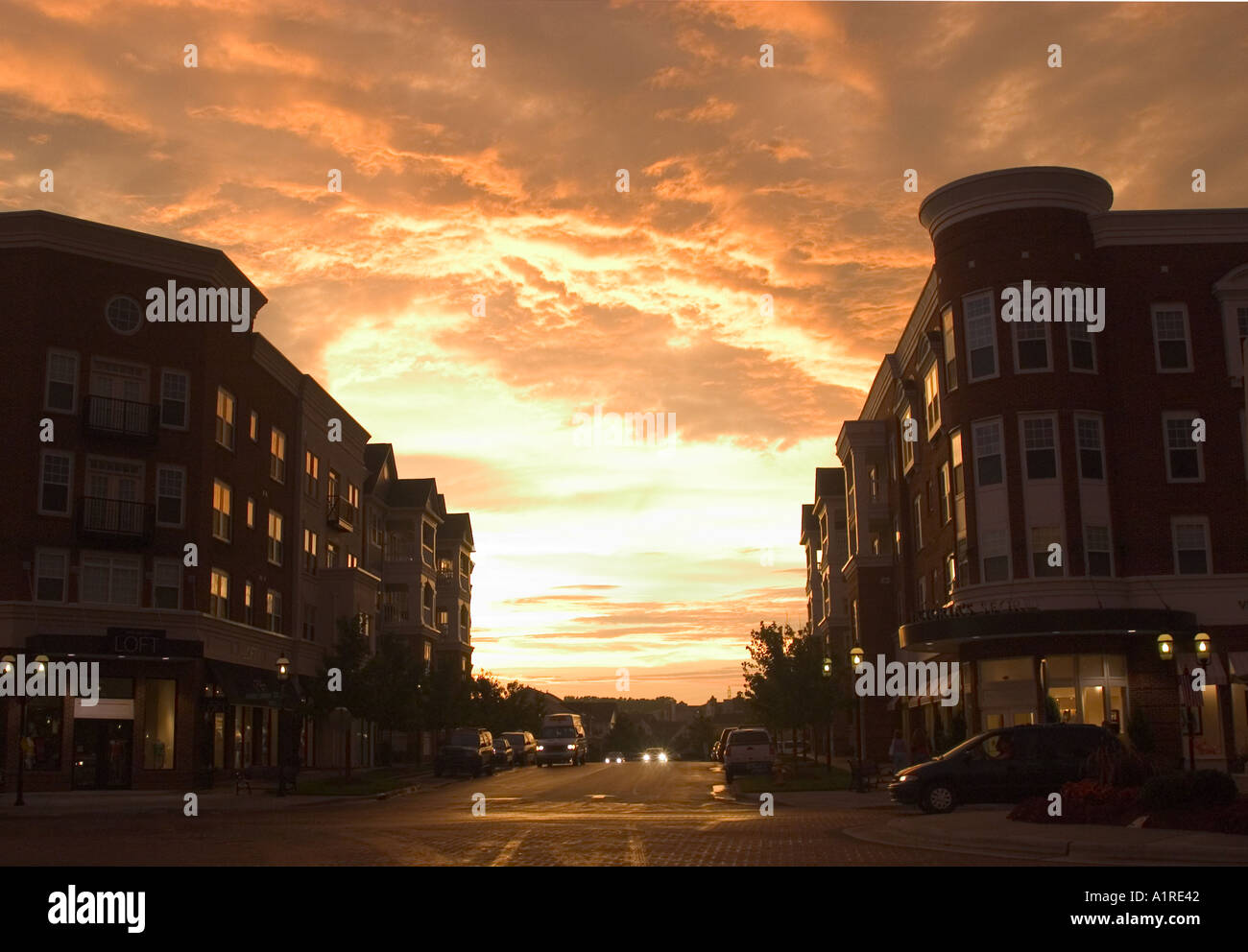 Brilliant Sky after Storm Stock Photo - Alamy