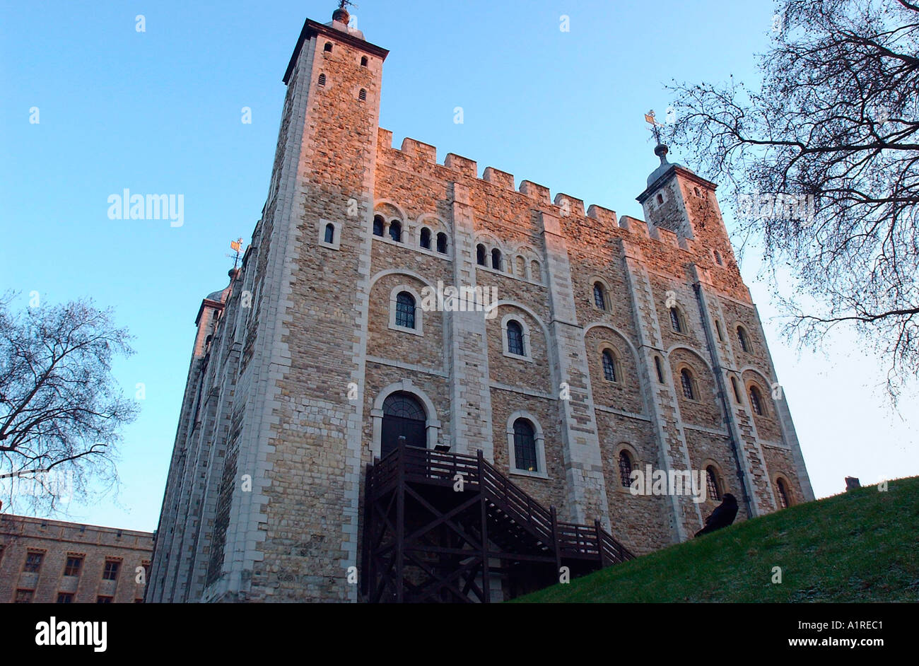 Reportage The Raven Master at the Tower of London United Kingdom Stock ...