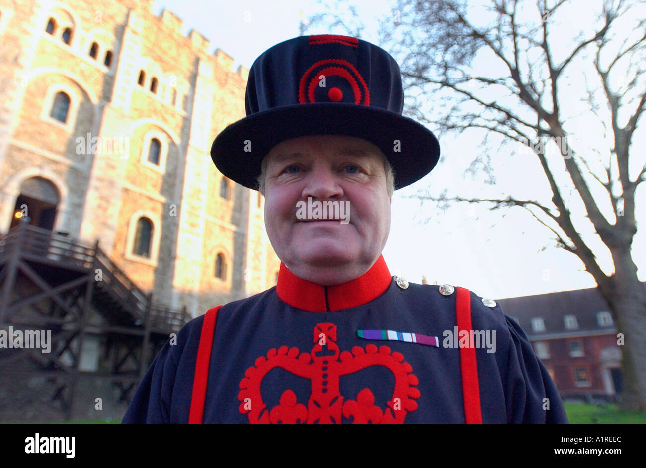 The Raven Master Tower of London United Kingdom Stock Photo - Alamy