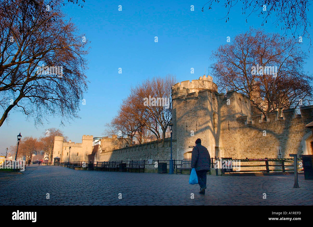 Reportage The Raven Master at the Tower of London United Kingdom Stock ...