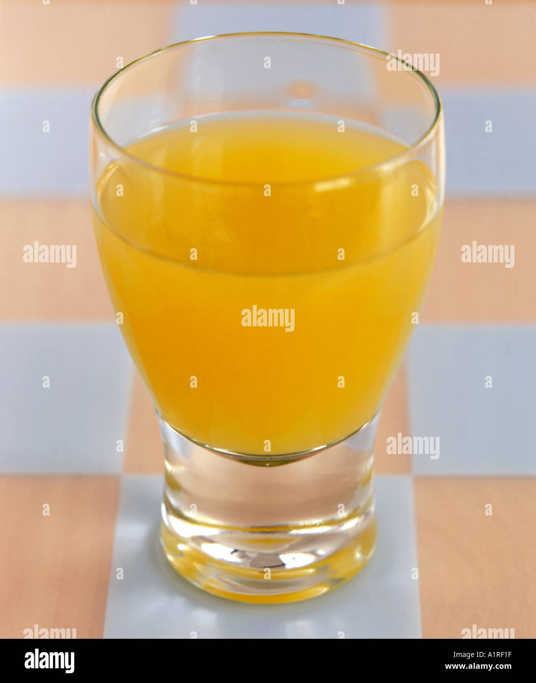 Glass of orange juice Stock Photo - Alamy