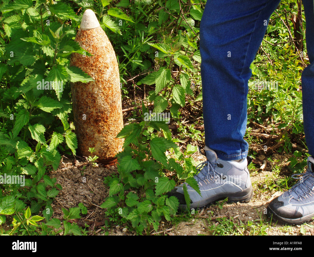 Unexploded Shell Stock Photos & Unexploded Shell Stock Images - Alamy