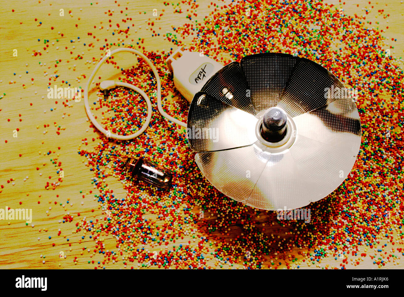 old flash gun Stock Photo - Alamy