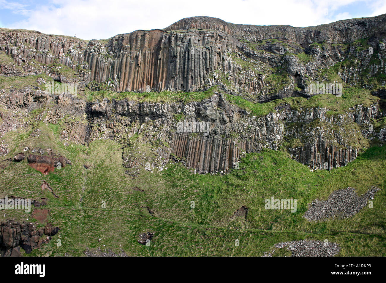 Organ Pipe Cliff (horizontal): The rock formations that create the ...