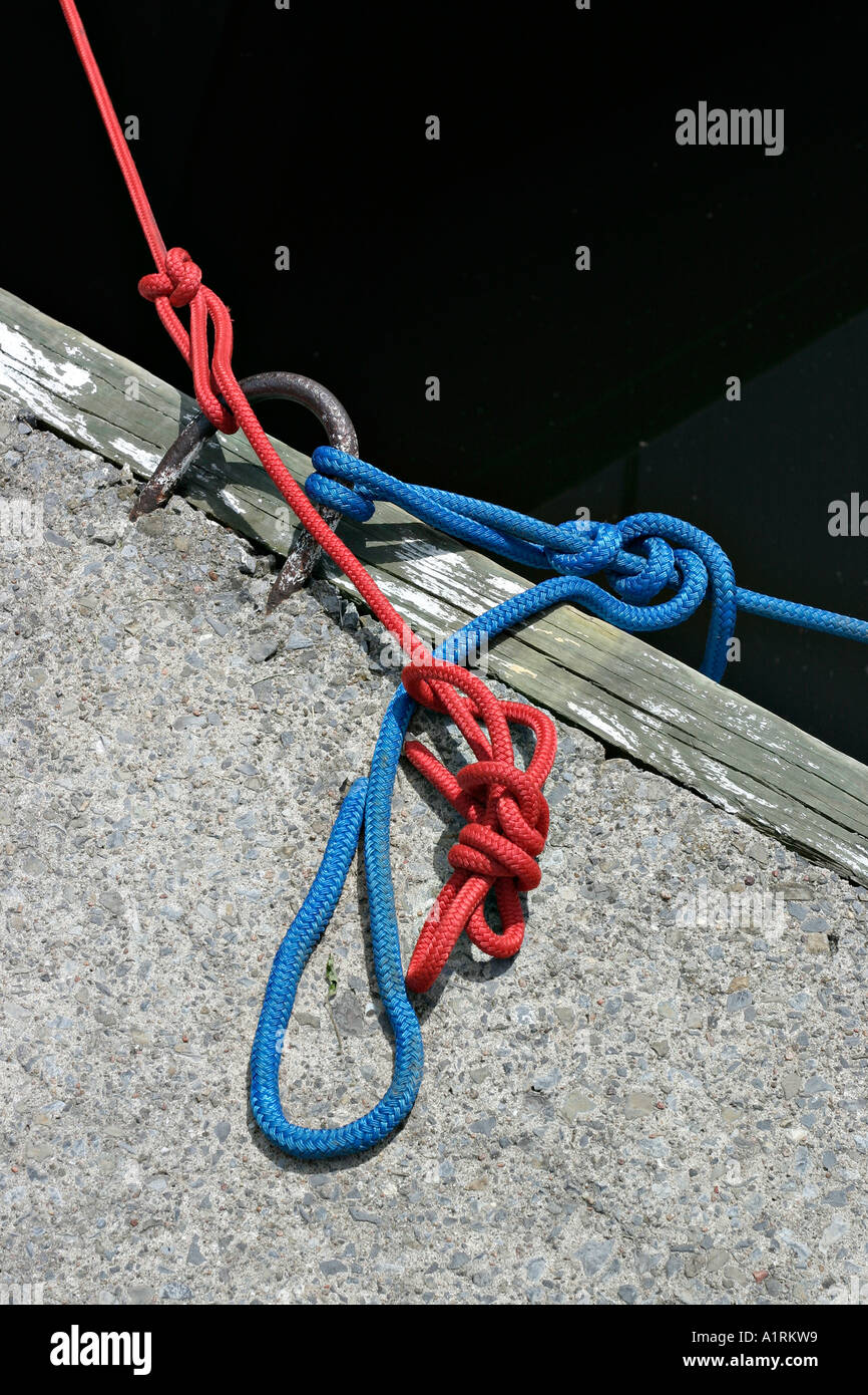Red and Blue Lines Stock Photo - Alamy
