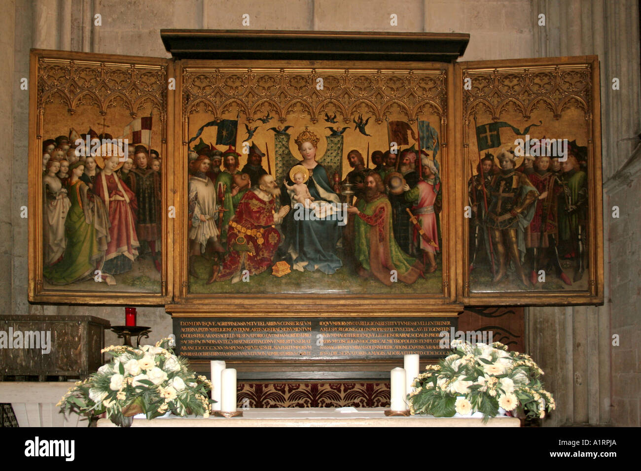 Cologne Cathedral Interior Altar Stock Photos & Cologne Cathedral ...