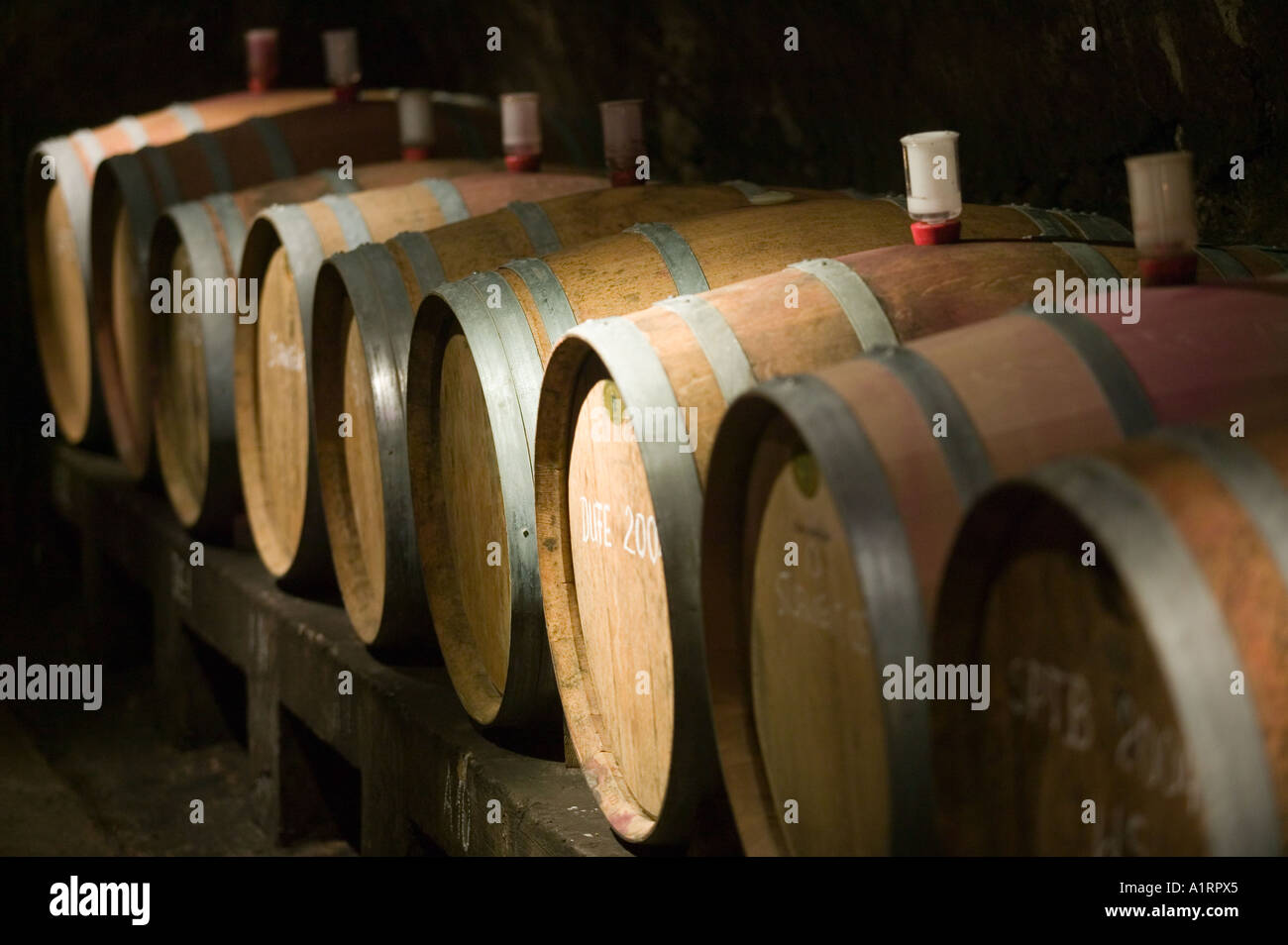 Barrique barrel fermentation hi-res stock photography and images - Alamy